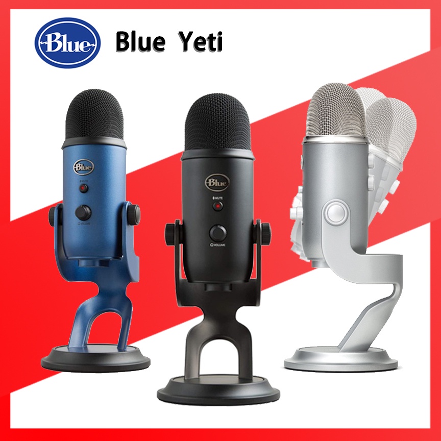 Blue Yeti USB condenser Microphone for live broadcasting and recording ...
