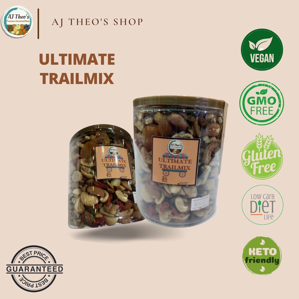 Ultimate Trail Mix – 1kg of Energy-Packed Nuts, Fruits & Seeds | Shopee ...
