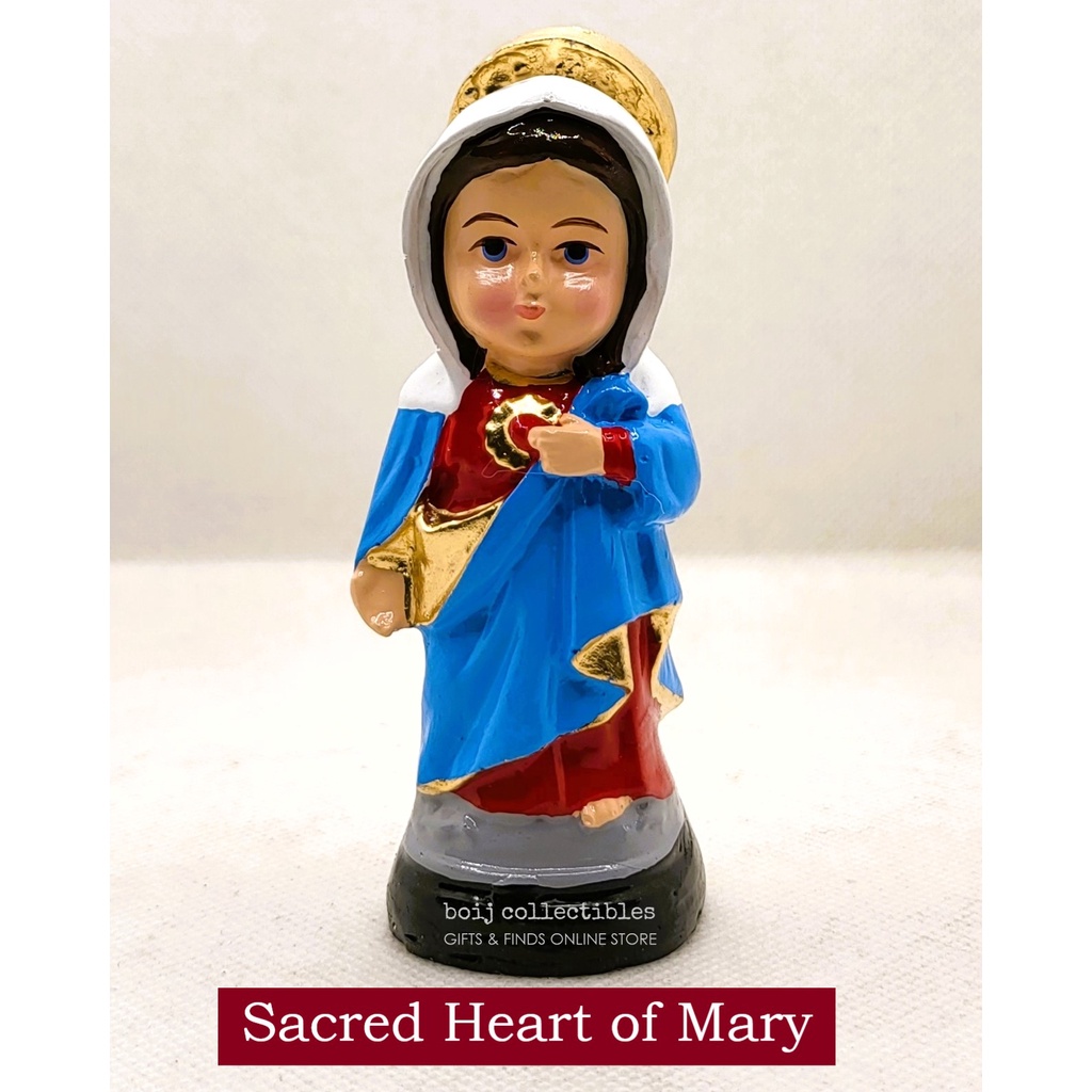 Chibi Religious Mini Statues Holy Family Sto. Nino Virgin Mary St ...