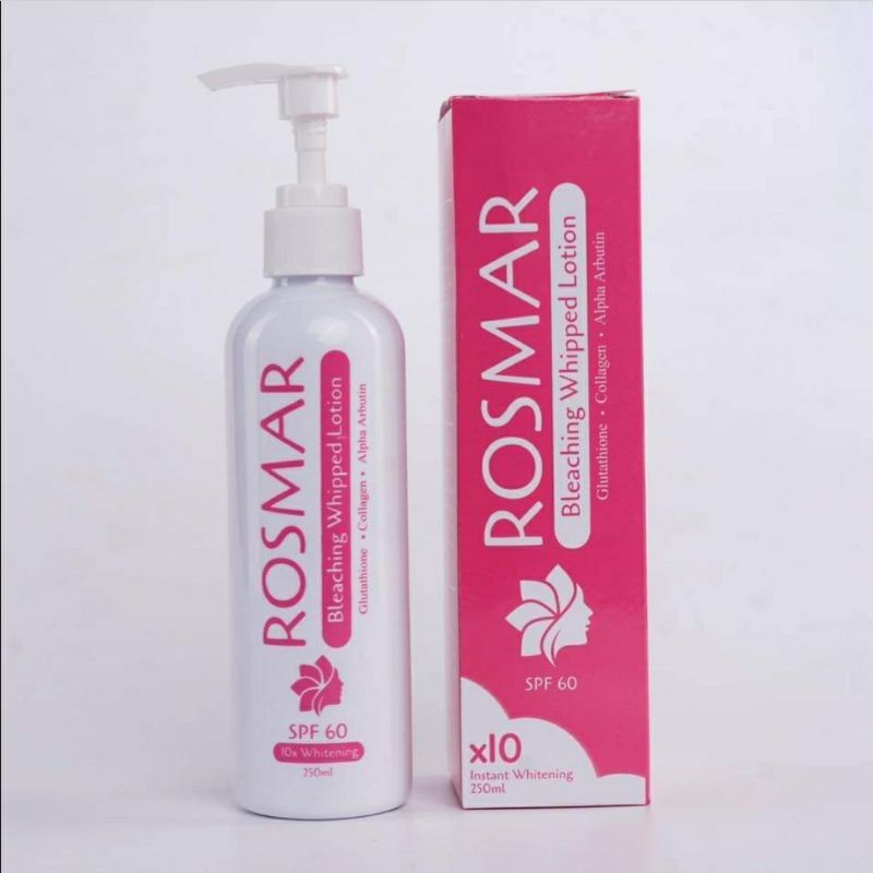Rosmar Bleaching Whipped Lotion 10x Instant Whitening Lotion 250ml ...