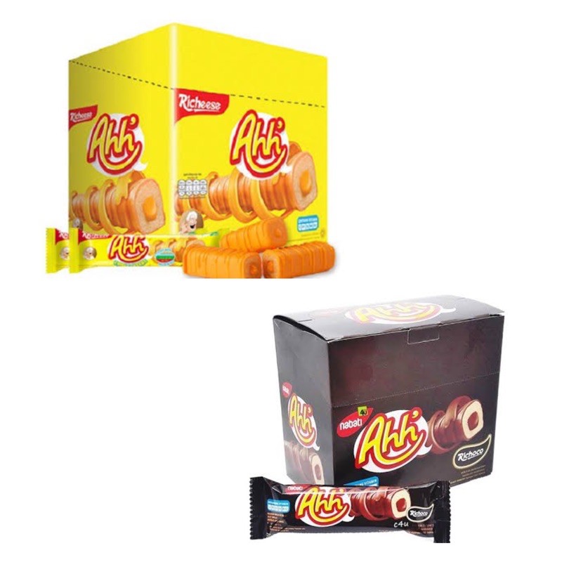 Richeese Ahh 1box/box (Cheese And Chocolate) | Shopee Philippines