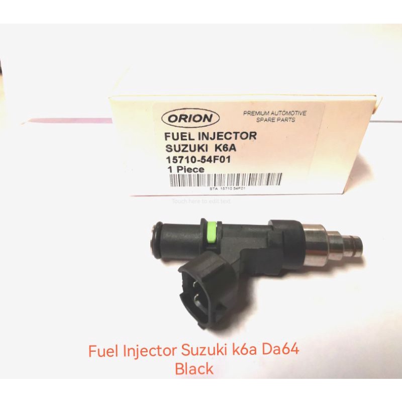 Fuel Injector Suzuki K6A DA64W/DA64V 8Holes Black Orion | Shopee ...
