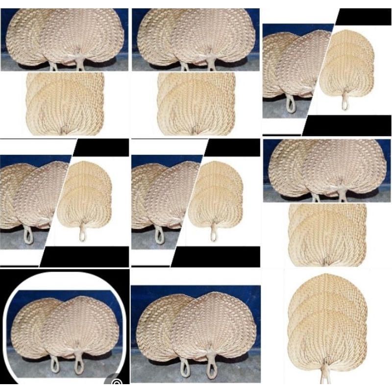 High Quality Plain Pamaypay out of Anahaw from Bicol Small 9 or 10 ...