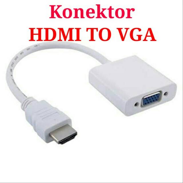 Hdmi TO VGA Connector/CONVERTER | Shopee Philippines