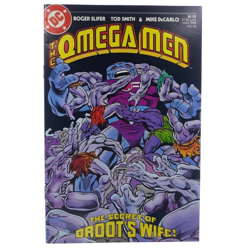 Omega Men 12 Comic Book Published Mar 1984 by DC Comics Cover by Smith ...