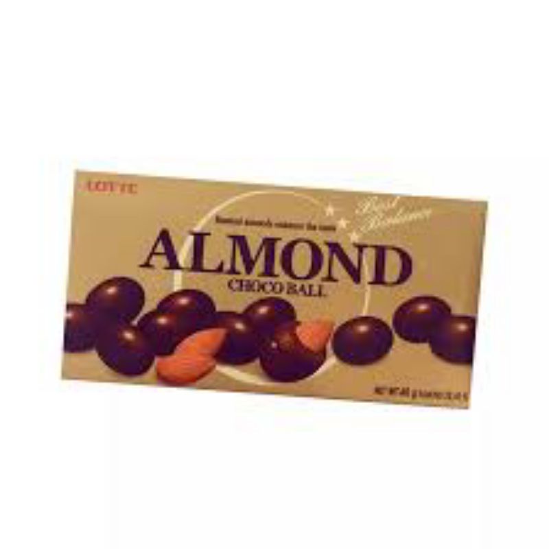 Lotte Almond Choco Ball 46g | Shopee Philippines