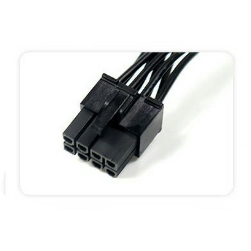 Pcie Modular Cable 8 pin to 6+2 pin for mining Power VGA psu 60cm long ...