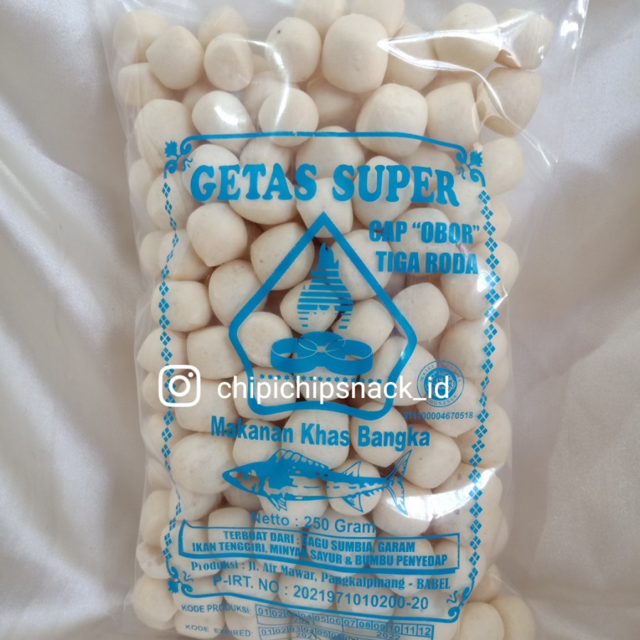 Original BANGKA BLUE THREE WHEELS SUPER CAP OBOR GETES / GETAS BANGKA ...