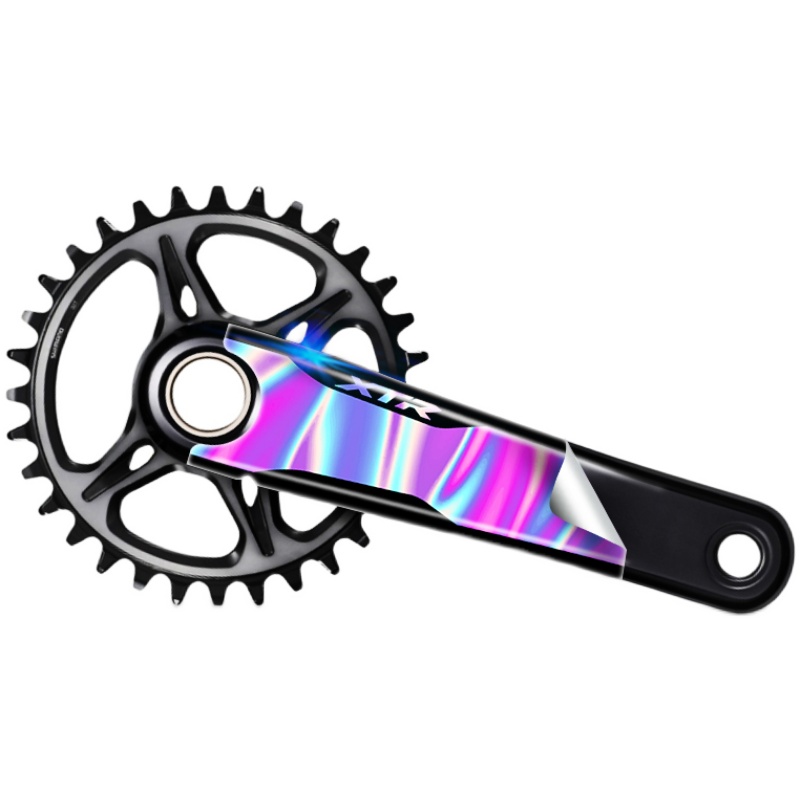 Mountain Bike Xtr M9100 Crank Sticker Tooth Plate Sticker Crank ...