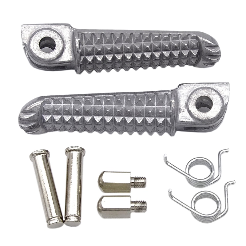 Motorcycle Rear Front Footrests Foot Pegs for Yamaha YZF R1 1992-2019 ...