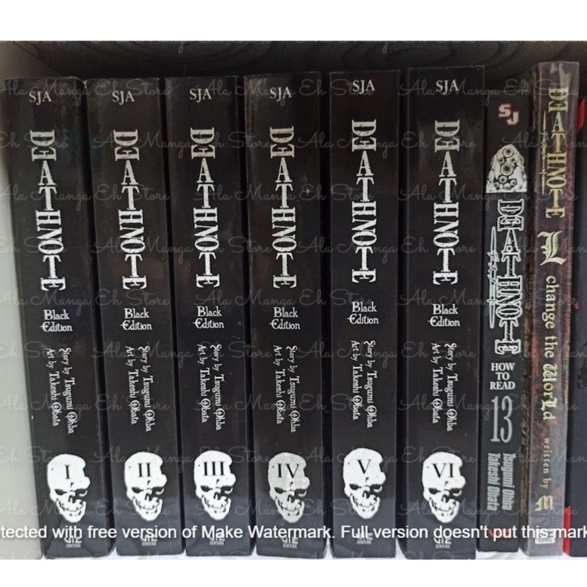 Death Note Black Edition Manga by Tsugumi Ohba (Author), Takeshi Obata ...