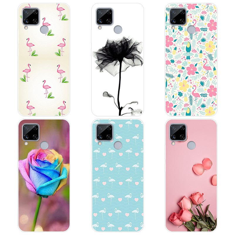 Realme C15 Case Silicone TPU Cartoon Cover Phone Case Realme C15 Case ...