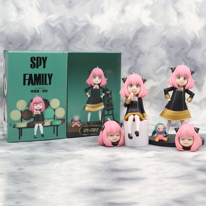 Anime Model anya forger spy x family two head with box | Shopee Philippines