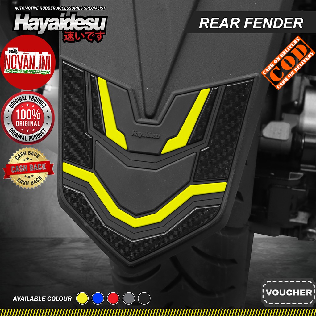 Honda PCX 160 Body Protector REAR FENDER Cover-HAYAIDESU | Shopee ...