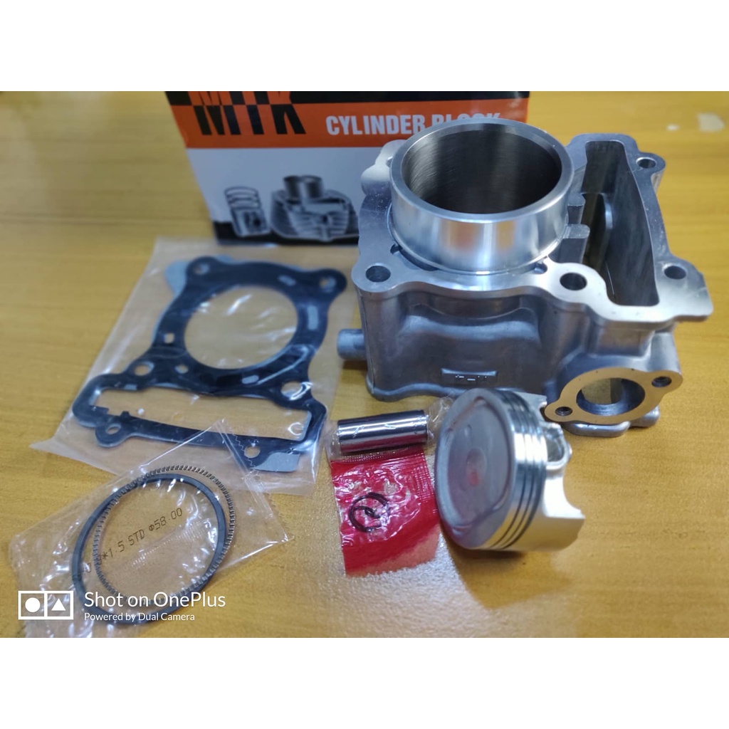 YAMAHA NMAX 155 / AEROX 155 BLOCK WITH PISTON ASSY MTK | Shopee Philippines