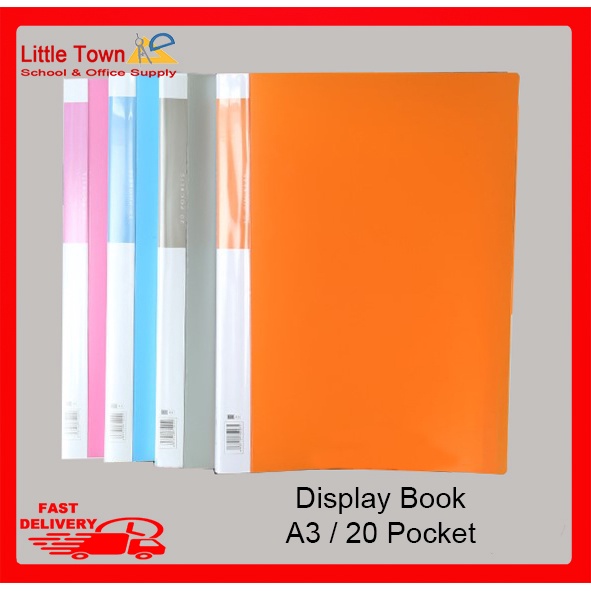 Office data display book plastic file folder with pocket Clear book ...