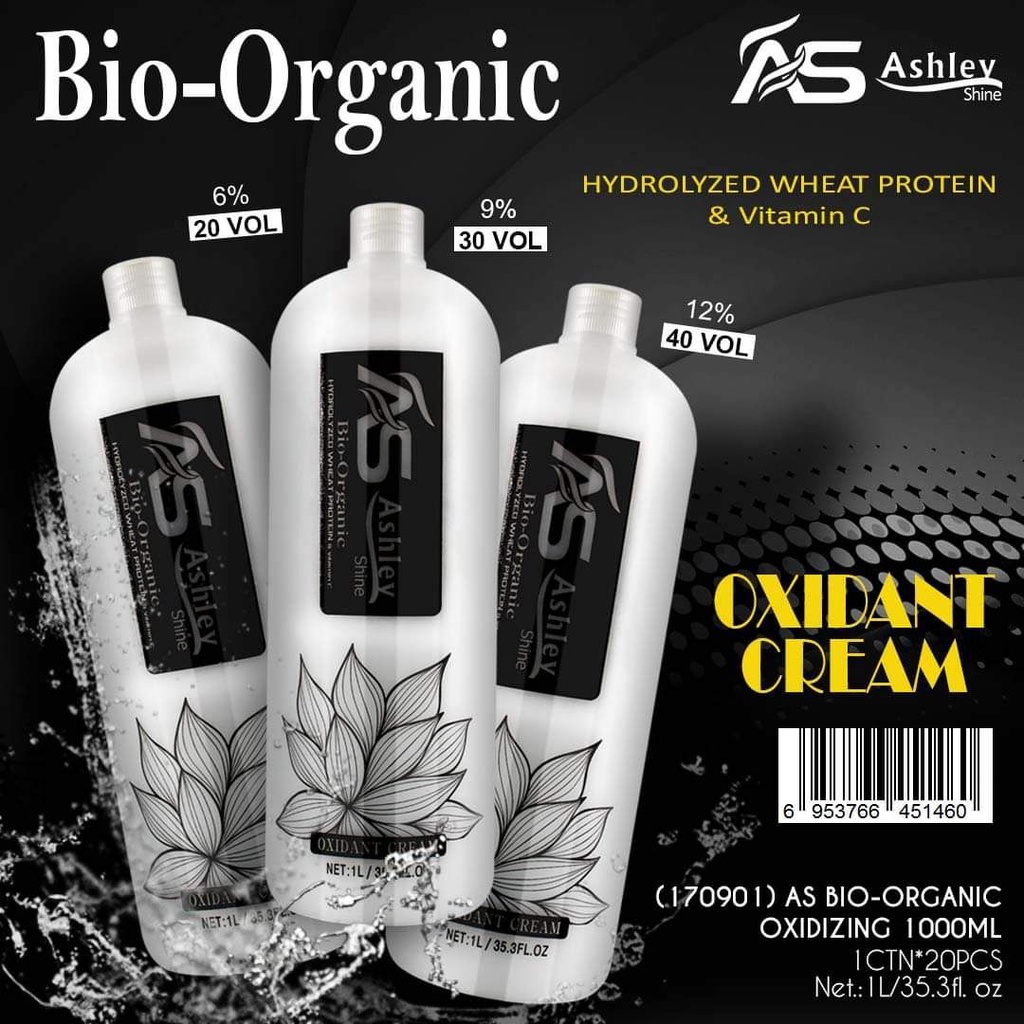 Ashley Shine Bio-Organic Oxidizing CREAM 100ml | Shopee Philippines