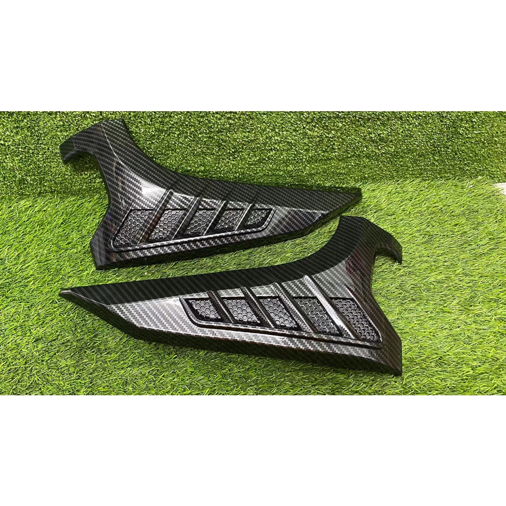 NMAX NMAX155 2020 2021 V2 FRONT SIDE COVER CARBON BLACK | Shopee ...