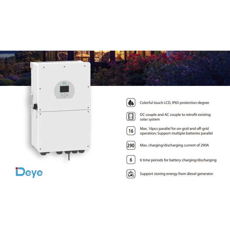 DEYE 16KW Hybrid Solar Inverter | Shopee Philippines