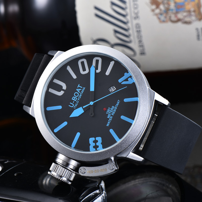 U Boat Big Dial Men Watch Calendar Watch Waterproof | Shopee Philippines