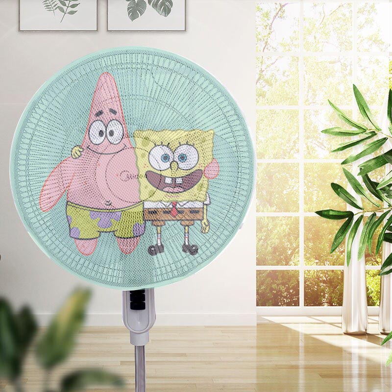 Patrick Star SpongeBob Electric Fan Cover Cute Cartoon Circular Fan ...