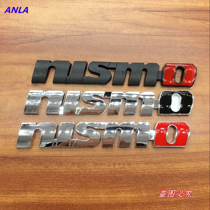 1 x Metal NISMO Logo Rear Side Emblem Badge Sticker Nissan | Shopee ...