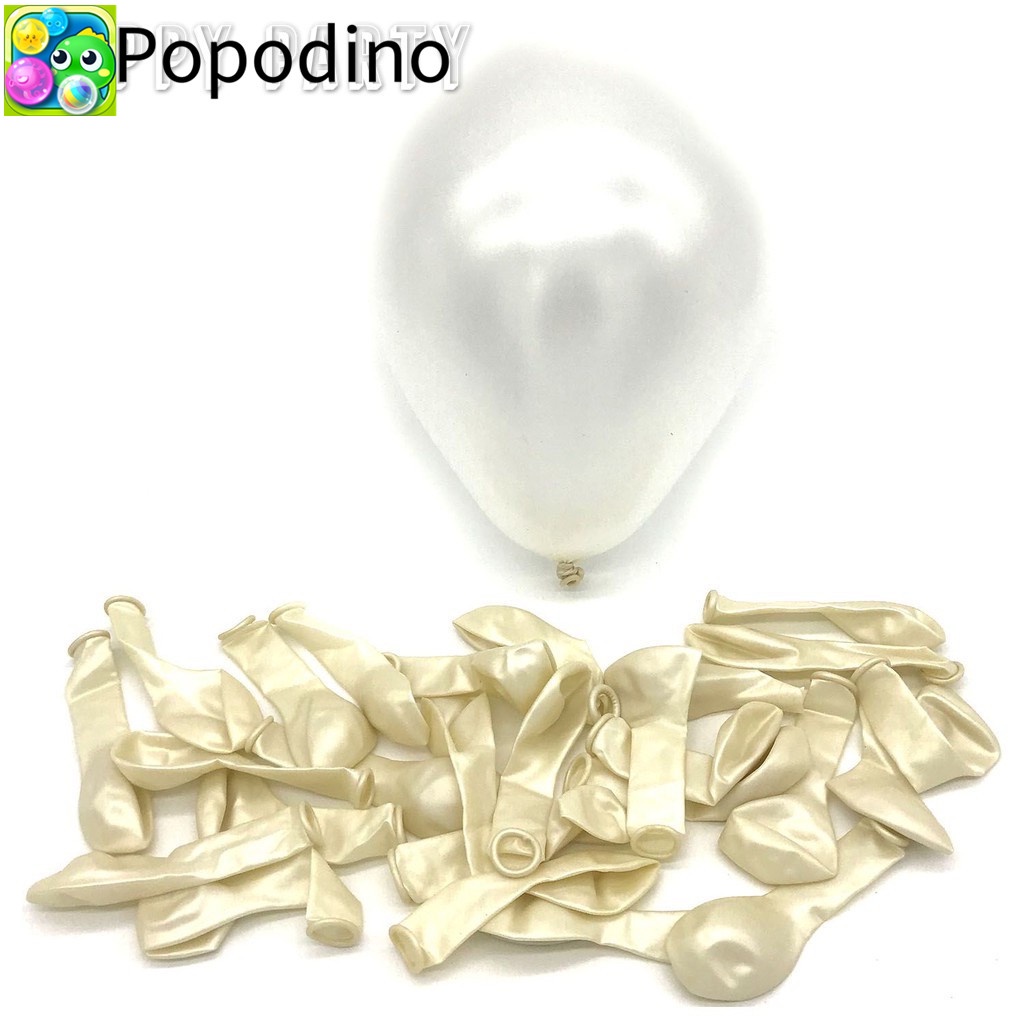 10 Inches 10pcs Metallic Balloons Glossy Balloon Birthday For Birthday ...