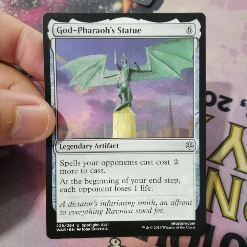 1 God-pharaoh's statue WAR uncommon MTG card magic the gathering ...
