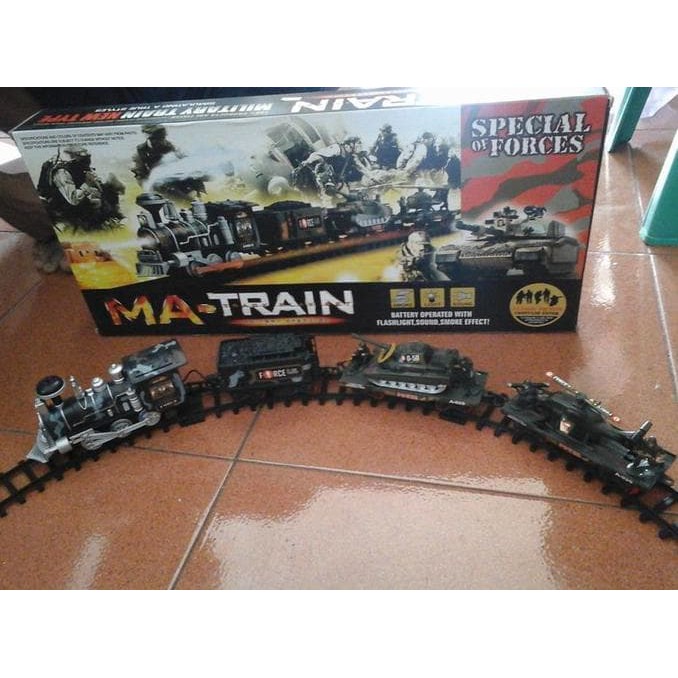 Military Railway Model MA-Train Large Railway Car Toy | Shopee Philippines