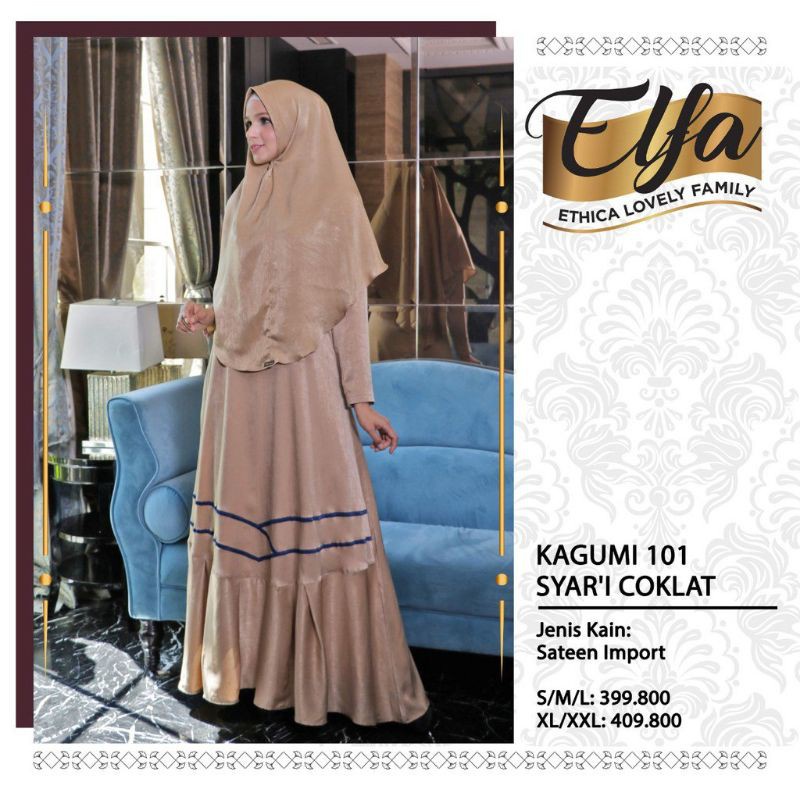 Gamis ETHICA KAGUMI 101 / GAMIS KAGUMI | Shopee Philippines