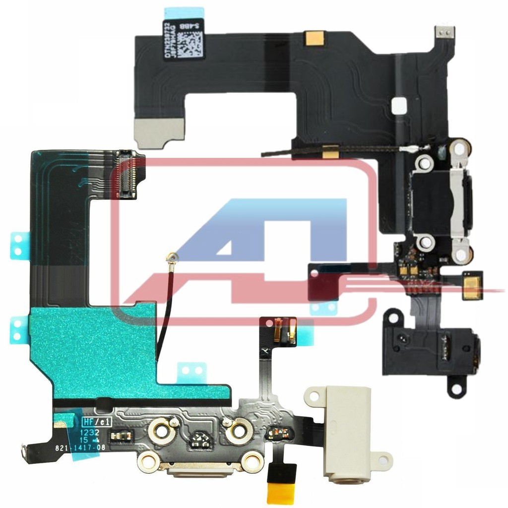 Charging Flex Cable For Phone 5 SE 6 7 8 Plus X XS USB Charger Port ...