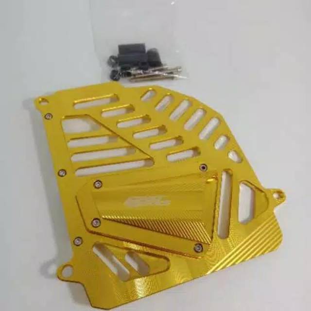 MESIN Yamaha aerox Engine radiator Cover Cover - nmax 155 - fastbikes ...