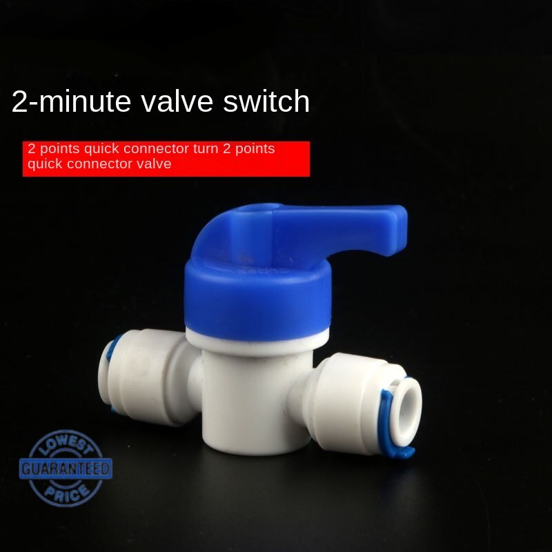 Water Purifier Backwash Two-Point Ball Valve 2 Points Quick Connect ...