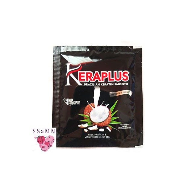 KERAPLUS BRAZILIAN KERATIN Smooth Hair Treatment 20g | Shopee Philippines