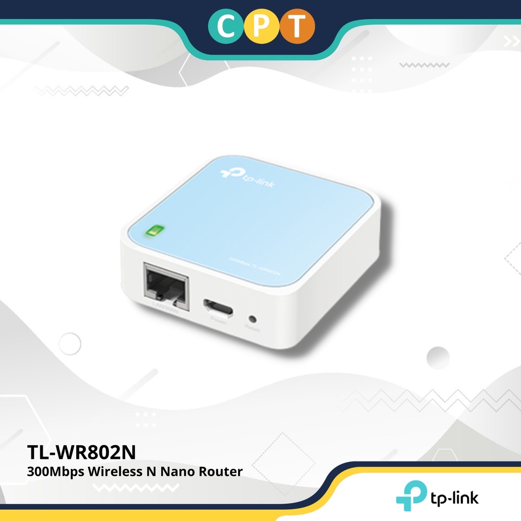 TP-Link TL-WR802N 300Mbps Wireless N Nano Router | Shopee Philippines