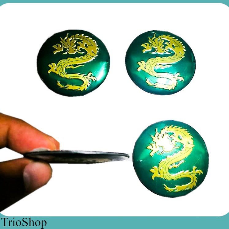 DRAGON 4pcs Car Wheel Center Hub Cap Sticker Cover Metal Case 56mm Tire ...