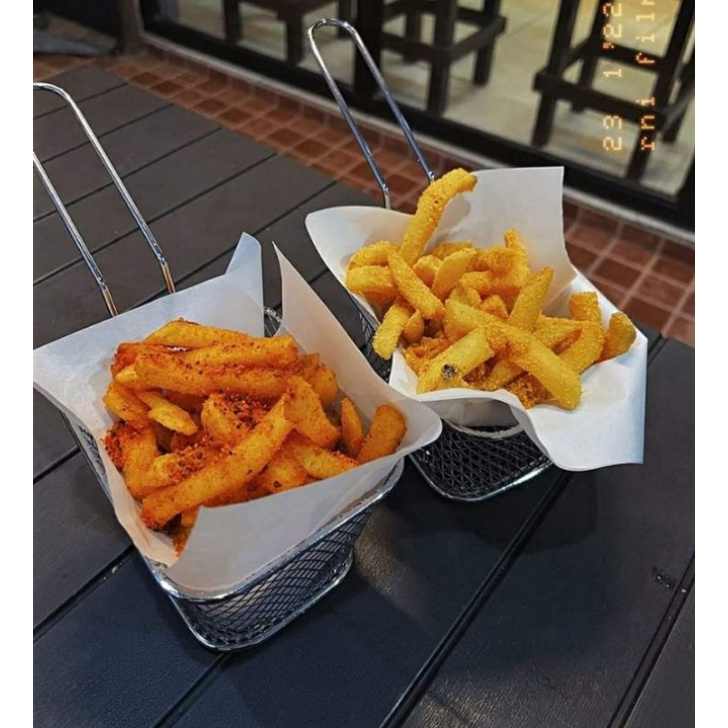 Fries and Snack Tray for Dine In for Cafe Restaurant | Shopee Philippines