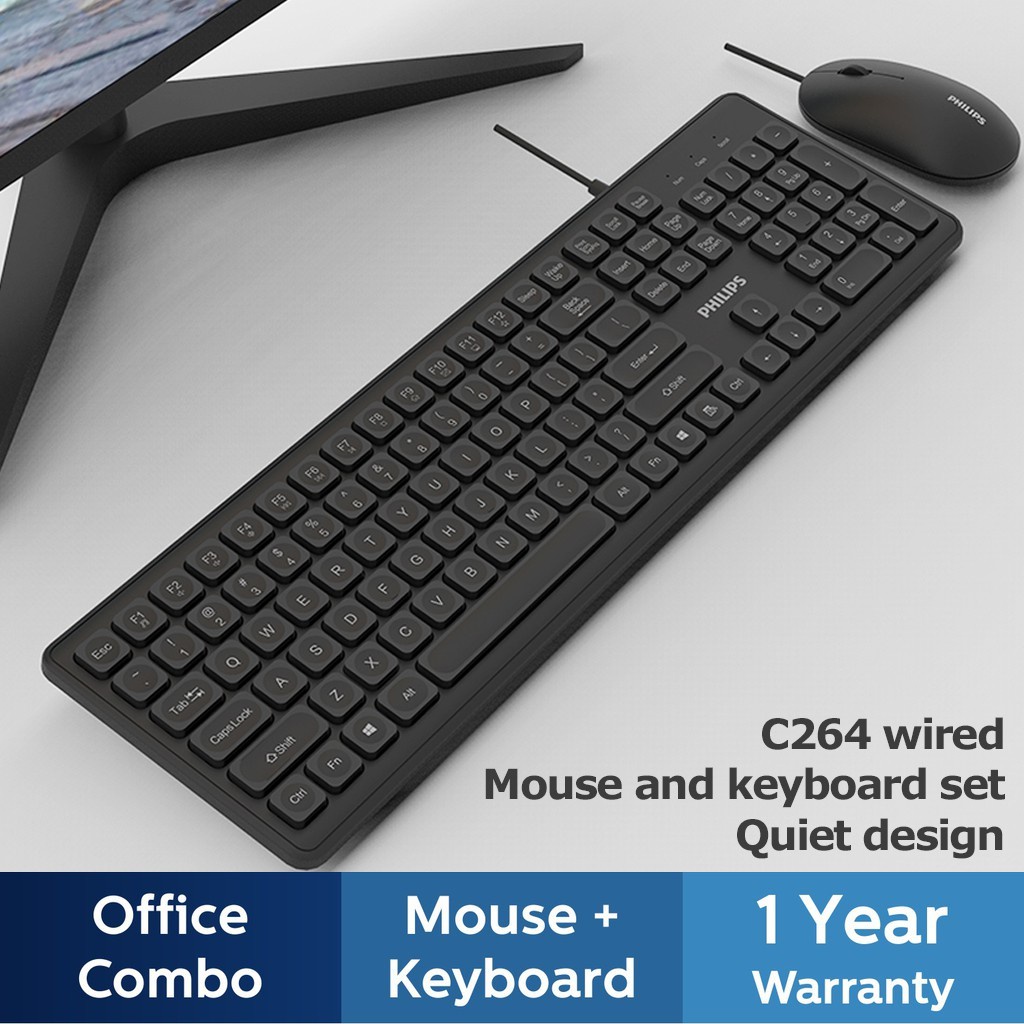 Philips SPT6234 / SPT6334 / SPT6302 / SPT8264 USB Wired Keyboard and ...