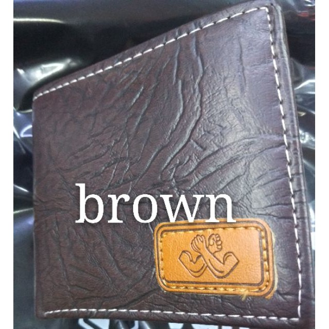 fashion men's synthetic wallet( no box) | Shopee Philippines