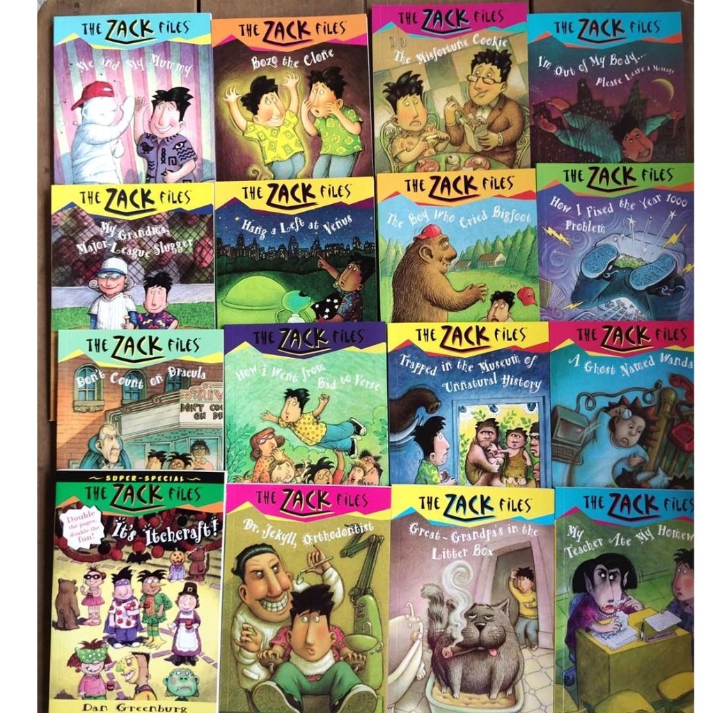 Zack Files 30 books (brand new softcover) | Shopee Philippines