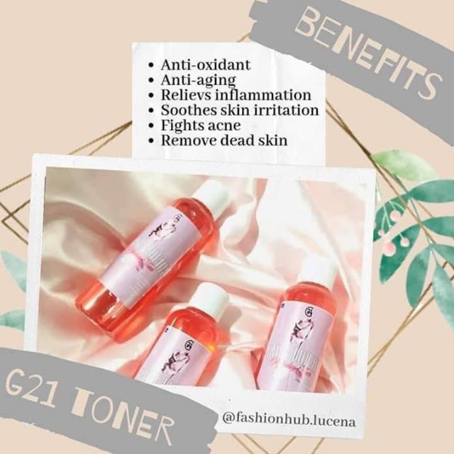 G21 ROSE LIQUOR TONER - COD ( SUKI CODE : SSJELL0002 ) | Shopee Philippines