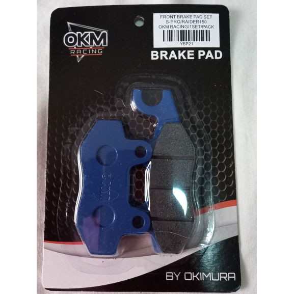 OKM Racing, Front Brake Pad for Raider 150 , j 110, smash | Shopee Philippines