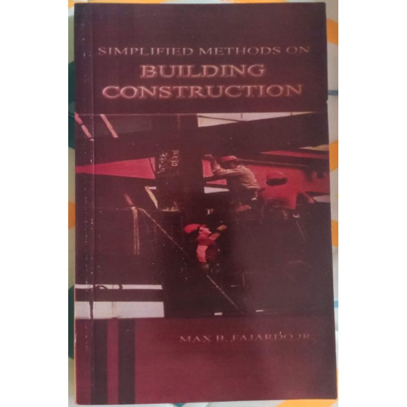 Simplified Methods on BUILDING CONSTRUCTION by Max fajardo | Shopee ...