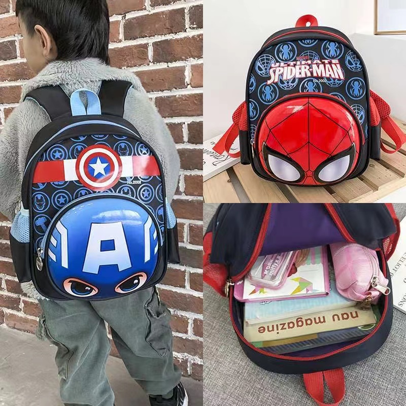 school bag Captain America backpack kids bag | Shopee Philippines
