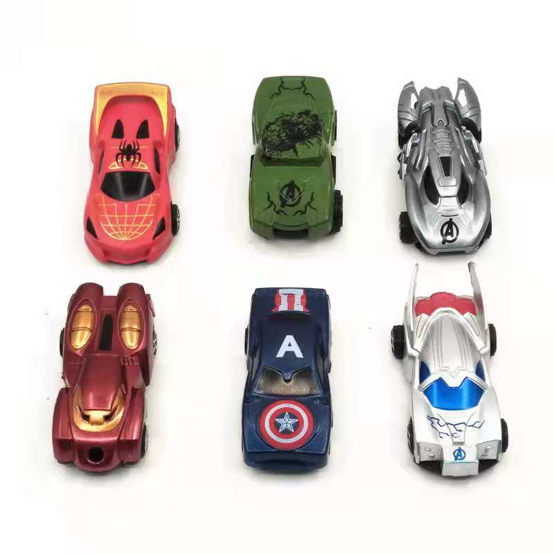 6pcs children's mini car pull back toy stunt car gift box | Shopee ...