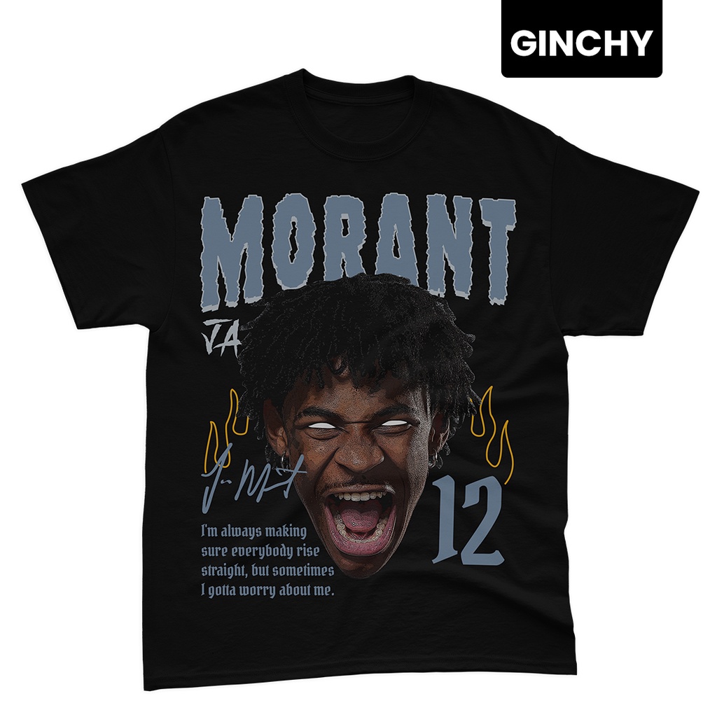 Ja Morant "BIG FACE" Tee by GINCHY | Memphis | Shopee Philippines