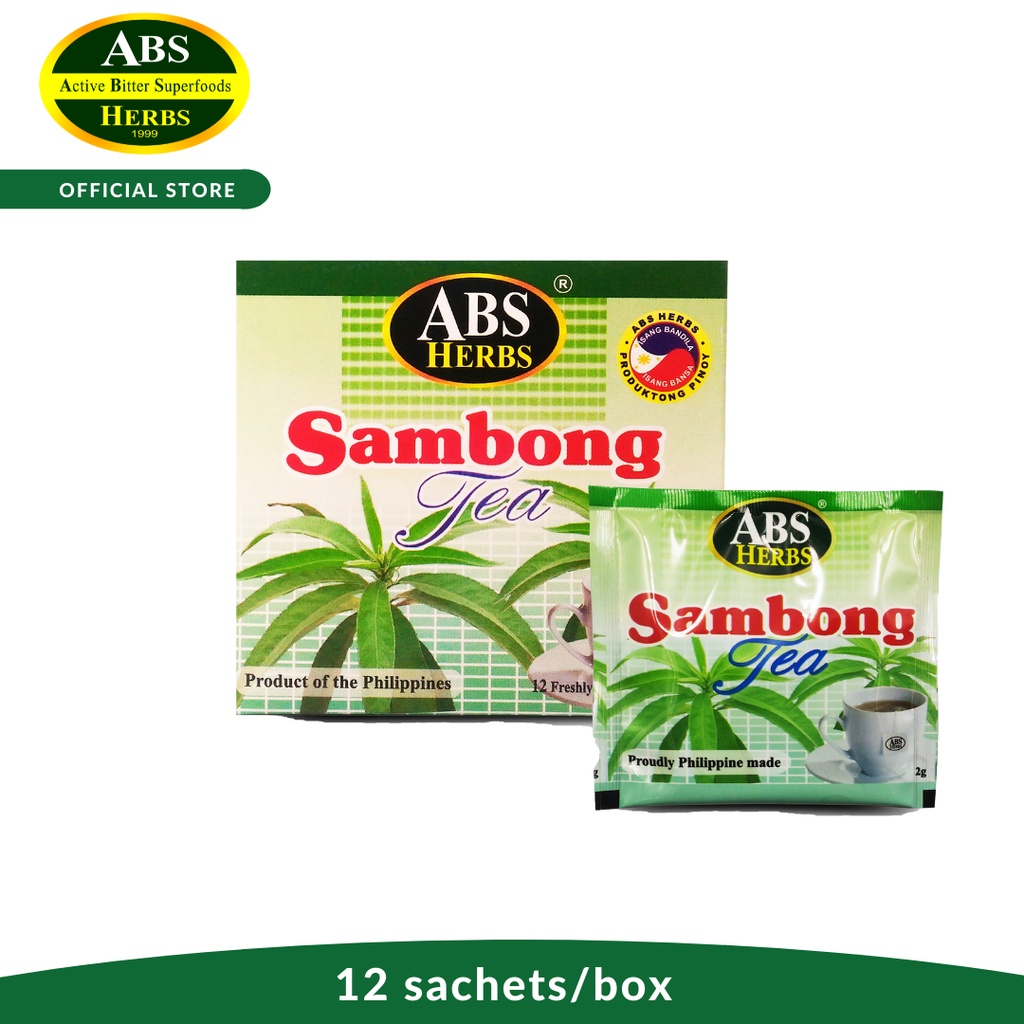 ABS Sambong Tea 2g/12 Sachets | Shopee Philippines