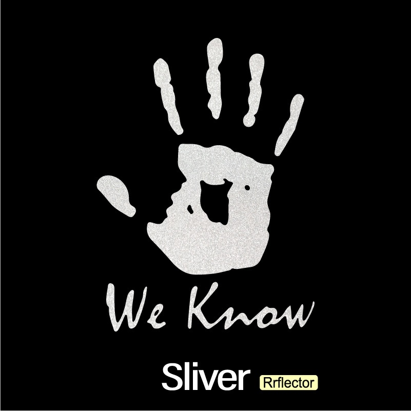 We Know Dark Brotherhood Reflective Car Sticker Fashion Car Body Window ...