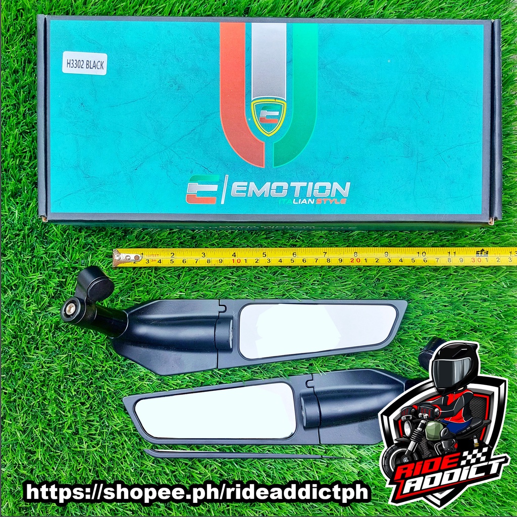 Stealth Winglet Side Mirror | Shopee Philippines