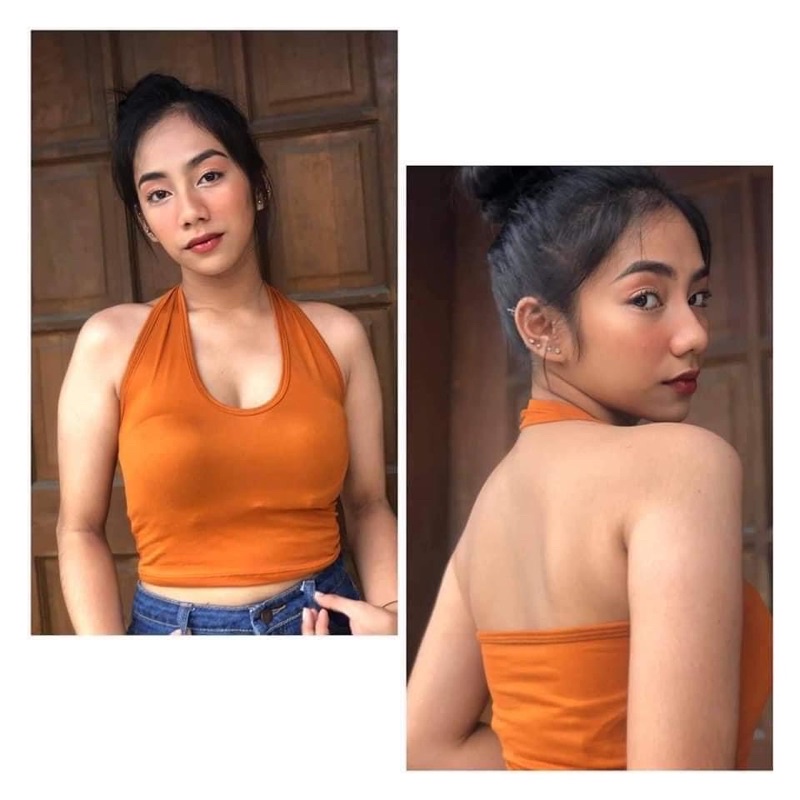 COD | TRENDY BASIC BACKLESS TOP | Shopee Philippines